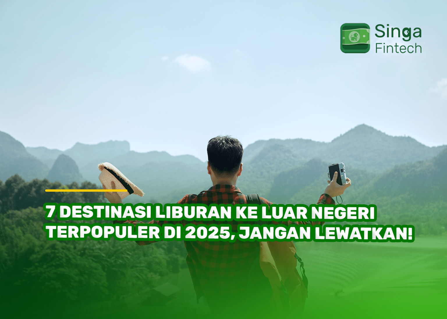 7 Destinasi Liburan ke Luar Negeri Terpopuler di 2025, Jangan Lewatkan! - Singa