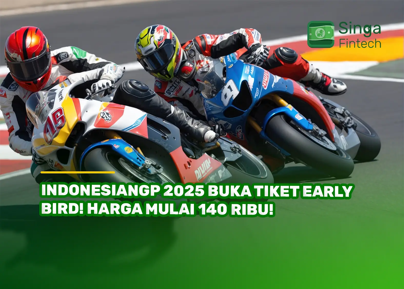 IndonesianGP 2025 Buka Tiket Early Bird! Harga Mulai 140 Ribu! - Singa