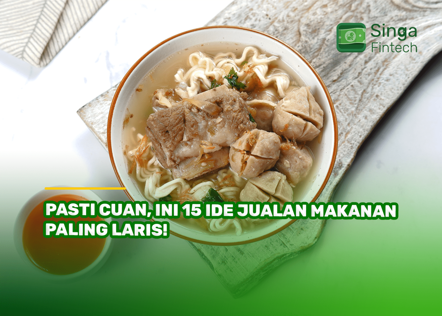 Pasti Cuan, Ini 15 Ide Jualan Makanan Paling Laris! - Singa Blog