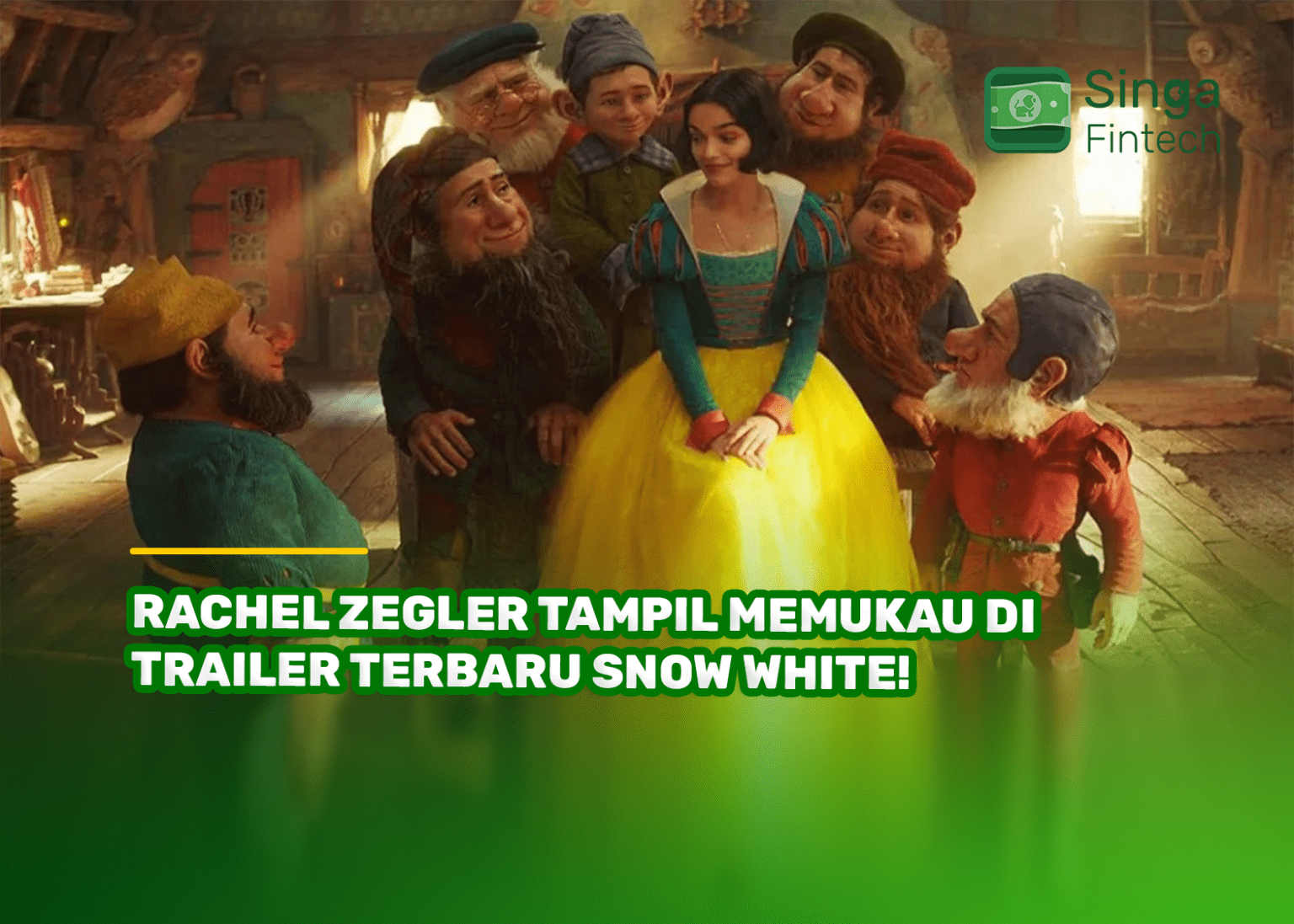Rachel Zegler Tampil Memukau di Trailer Terbaru Snow White! - Singa Blog