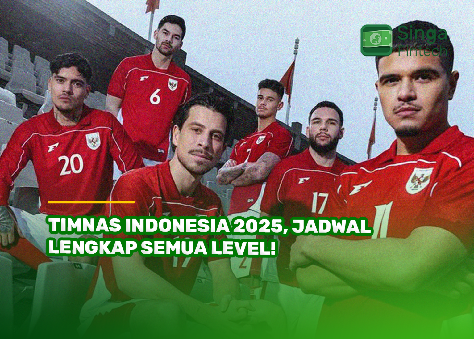 Timnas Indonesia 2025, Jadwal Lengkap Semua Level! - Singa Blog