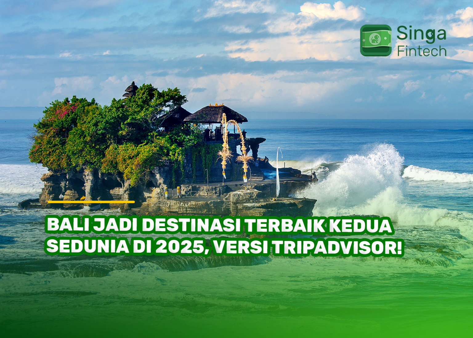 Bali Jadi Destinasi Terbaik Kedua Sedunia di 2025, Versi Tripadvisor ...