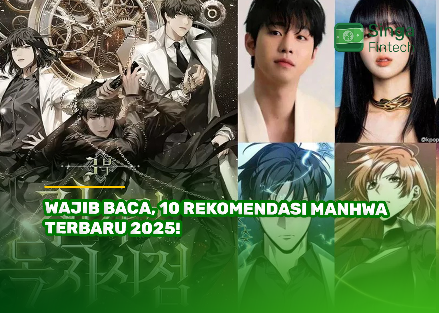 Wajib Baca, 10 Rekomendasi Manhwa Terbaru 2025! - Singa Blog